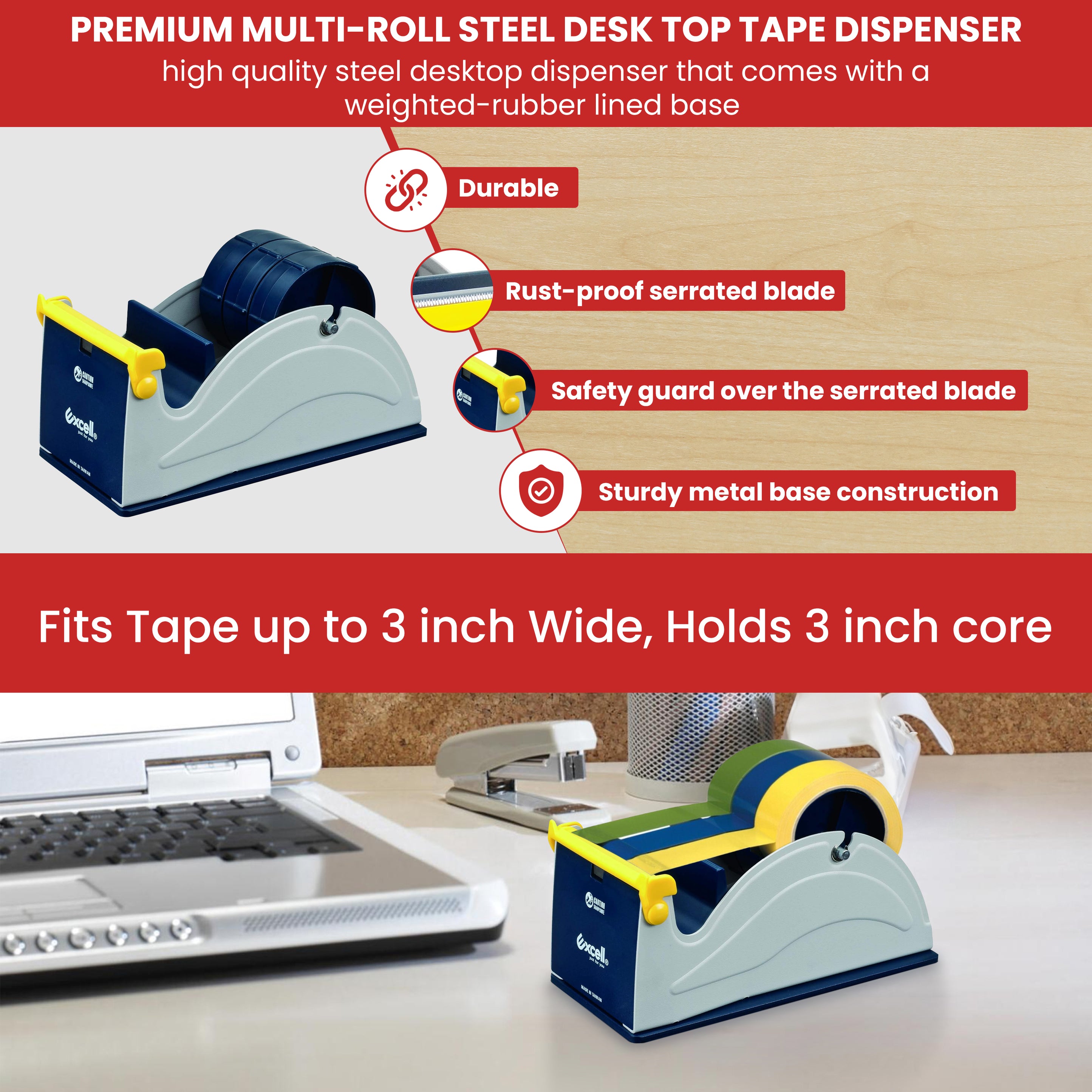 Excell Tape Dispenser - Best Office Tape Dispenser in The Market ...